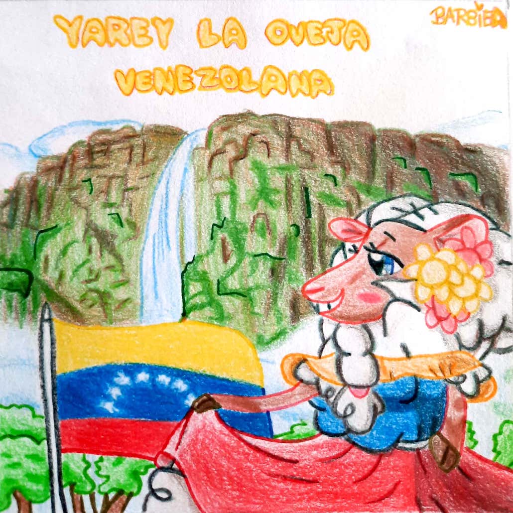 608 YAREY, la oveja venezolana Reto Hilandia - Hilandia Tejiendo ...